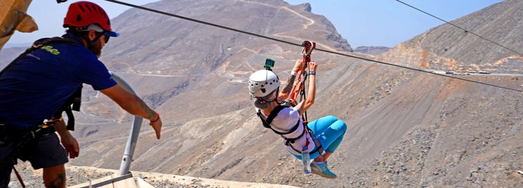 Jebel Jais Zip Line – Групов екскурзовод DERTOUR ОАЕ